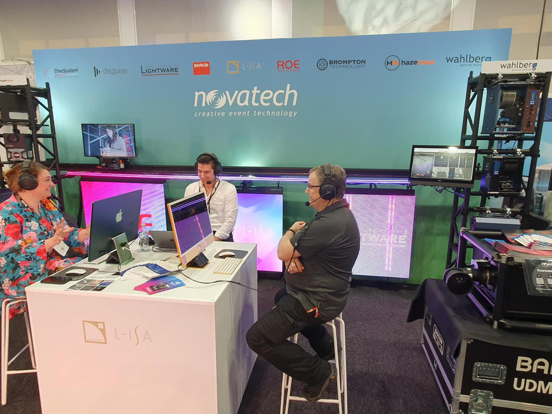 New Interactive Wahlberg Live Showroom on Roadshow Tour with Novatech