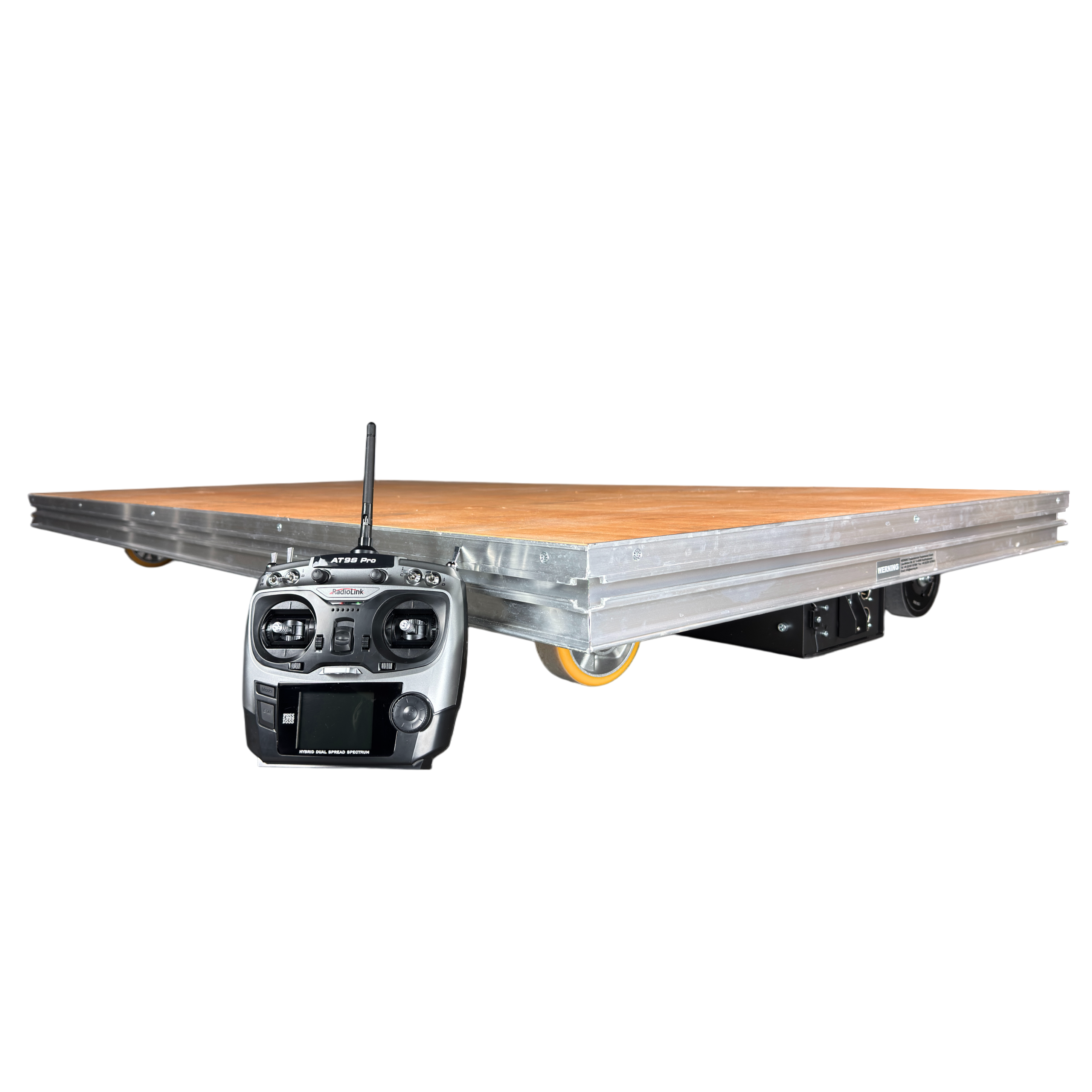 RC Platform 2x1m Onroad Ø125mm Wheels – Wahlberg